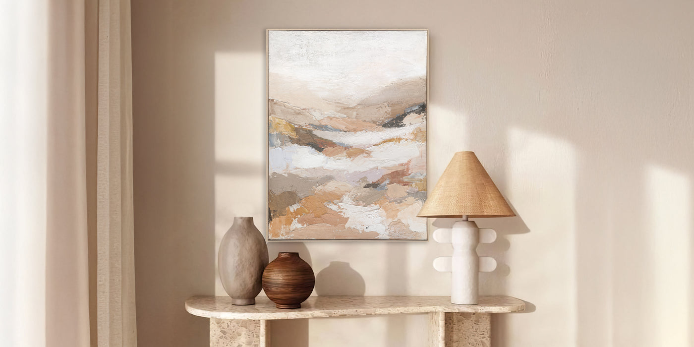 Handpainted Oil Painting Wall Art| 120x90cm | Summer Fields | Pretty ...