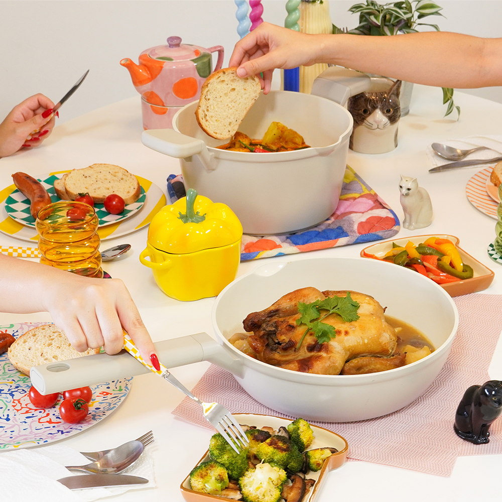 Non Stick Essential Cookware Set | Pots And Pans | Induction Cooking ...