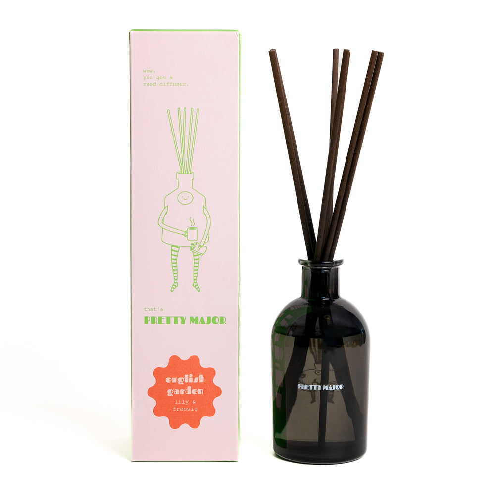 Reed Diffuser | English Garden: Lily & Freesia | Pretty Major Home