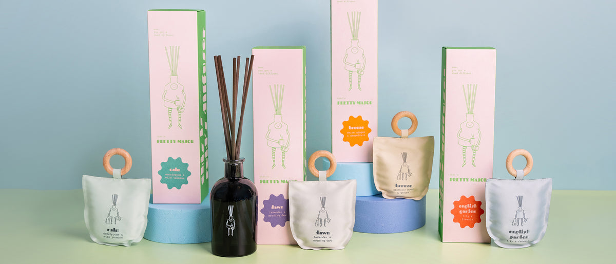 Reed Diffuser Home Fragrance | Pretty Major Home Singapore