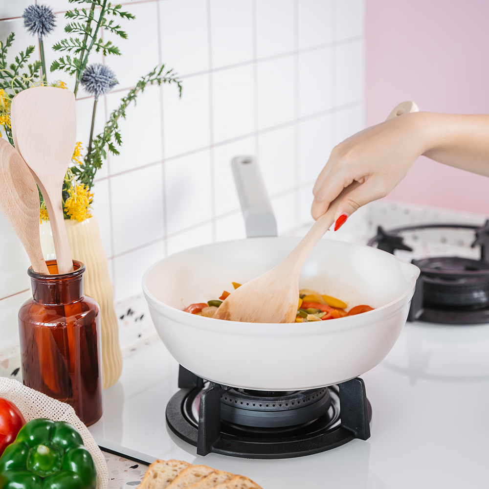 All-In-One Non Stick Frying WokPan | Induction Cooking Friendly ...