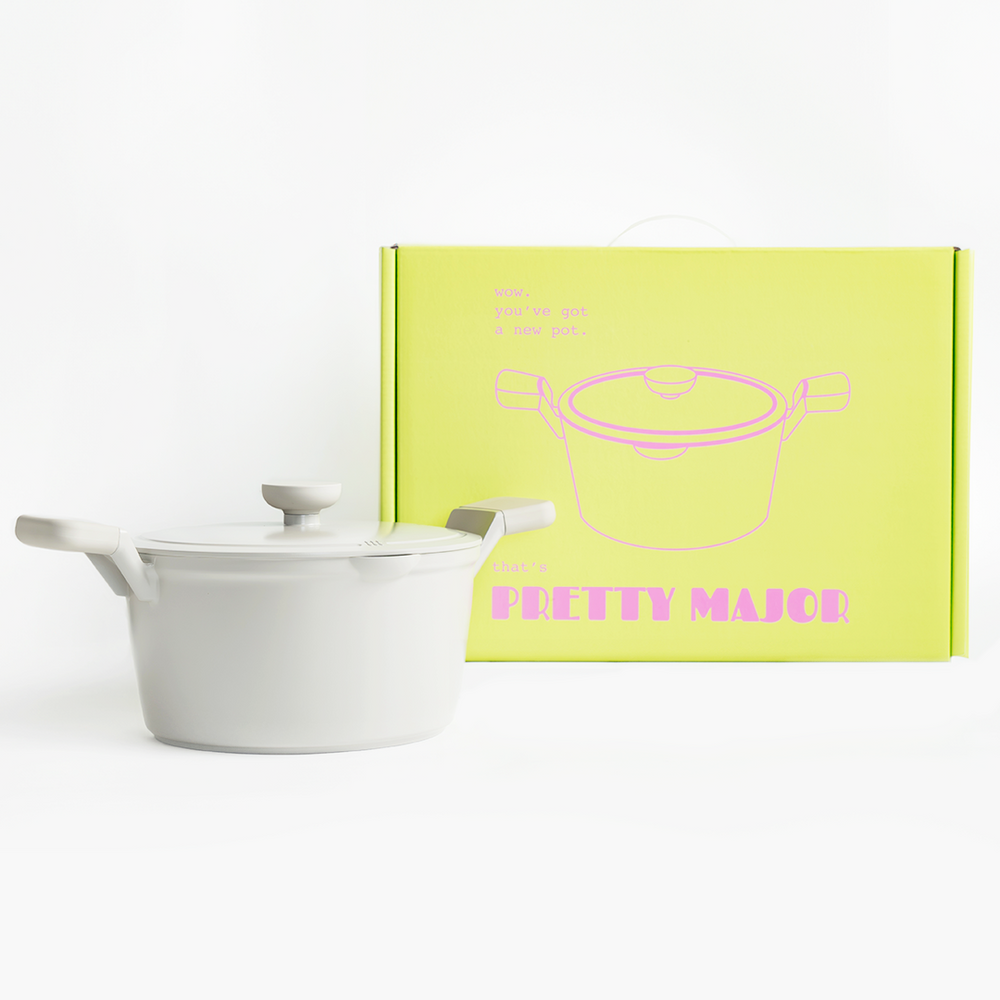 Non Stick 5.1L Stock Pot Large Casserole | Induction Cooking Friendly ...